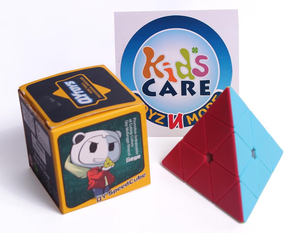 Pyramid High Speed Sticker Less Rubik Cube-Multi Color (EQY511) – Kids Care