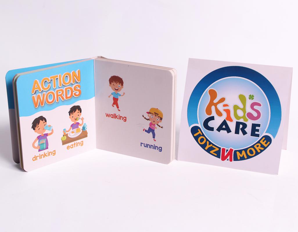 My Tiny Board Book Opposites & Action Words – Kids Care