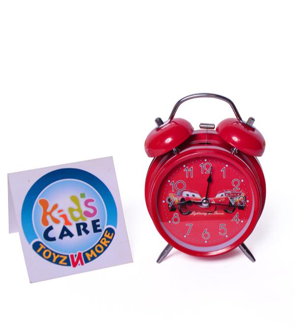 Mc Queen Cars Themed Twin Bell Alarm Clock (668-3) – Kids Care