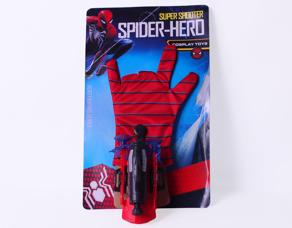 Spider Hero Web Dart Blaster Toy With Glove (7080A) – Kids Care