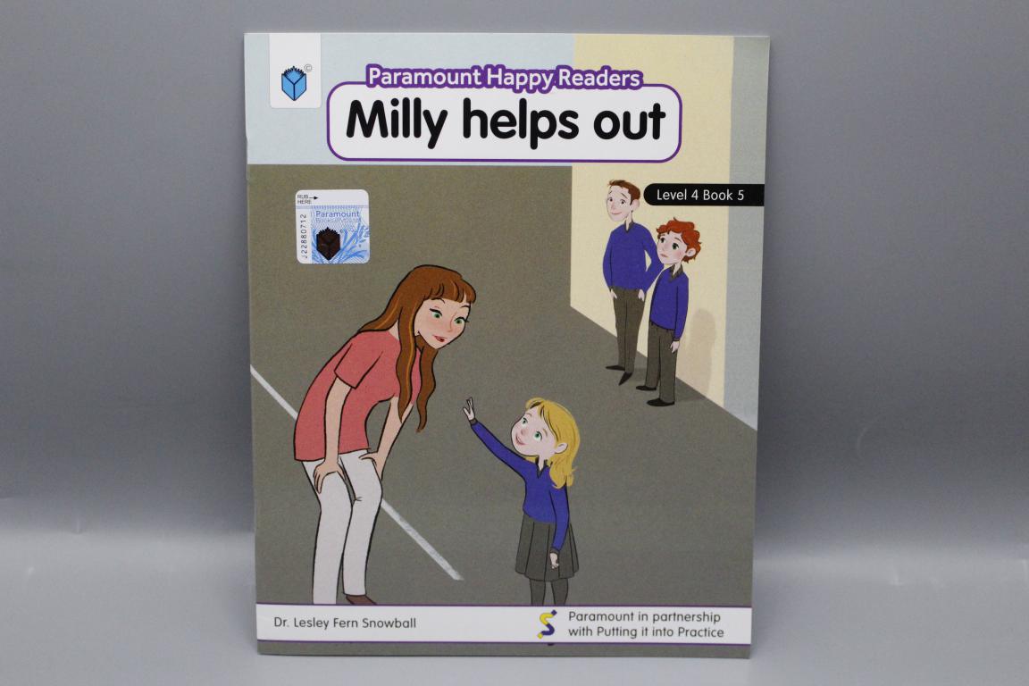 Milly Helps Out Happy Reader Level-4, Book-5 – Kids Care