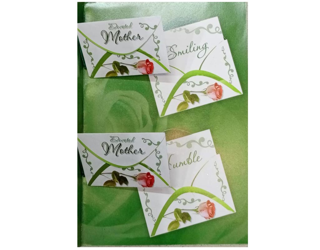 Pop Up Greeting Card - Devoted Mother – Kids Care