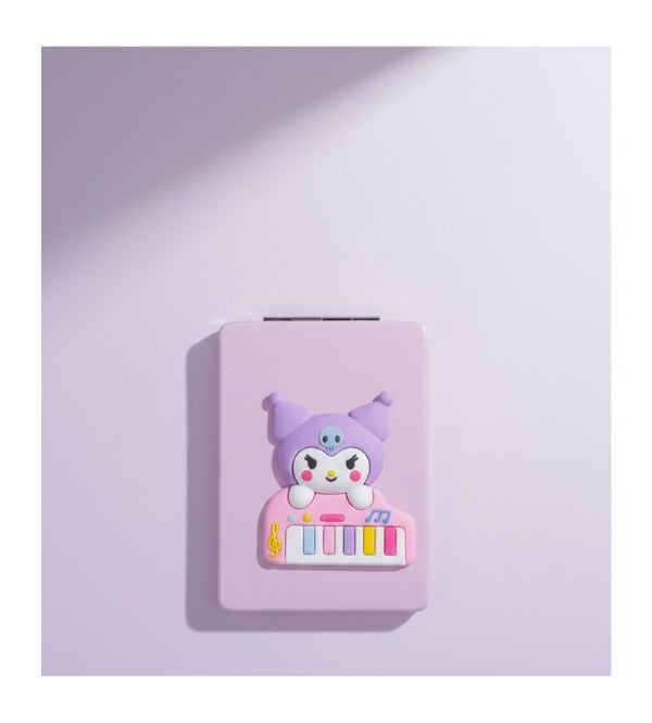 Sanrio Kuromi Compact Foldable Mirror | Purple 3D Kuromi Pocket Mirror ...