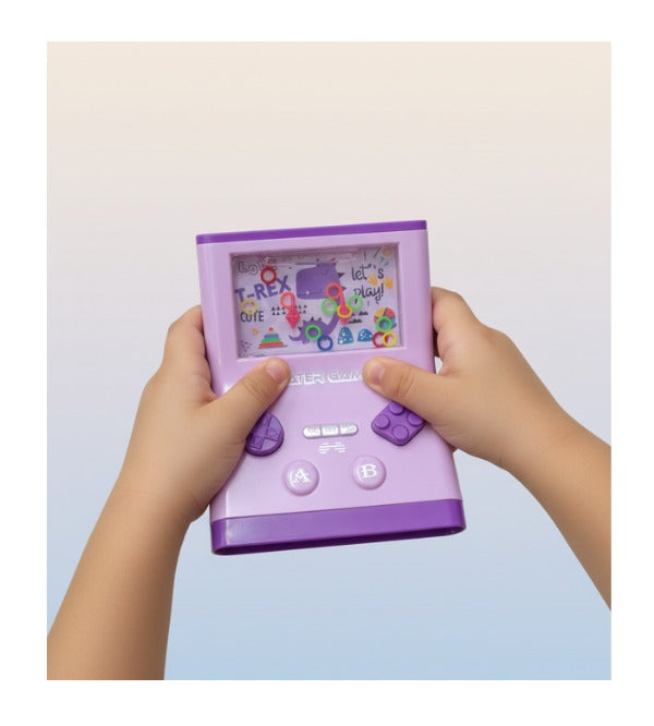 T-Rex Theme Mini Handheld Water Game Console – Fun Playable Toy for Ki ...