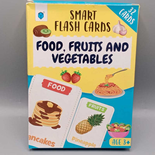 Smart Flash Cards - Food, Fruits and Vegetables – Kids Care