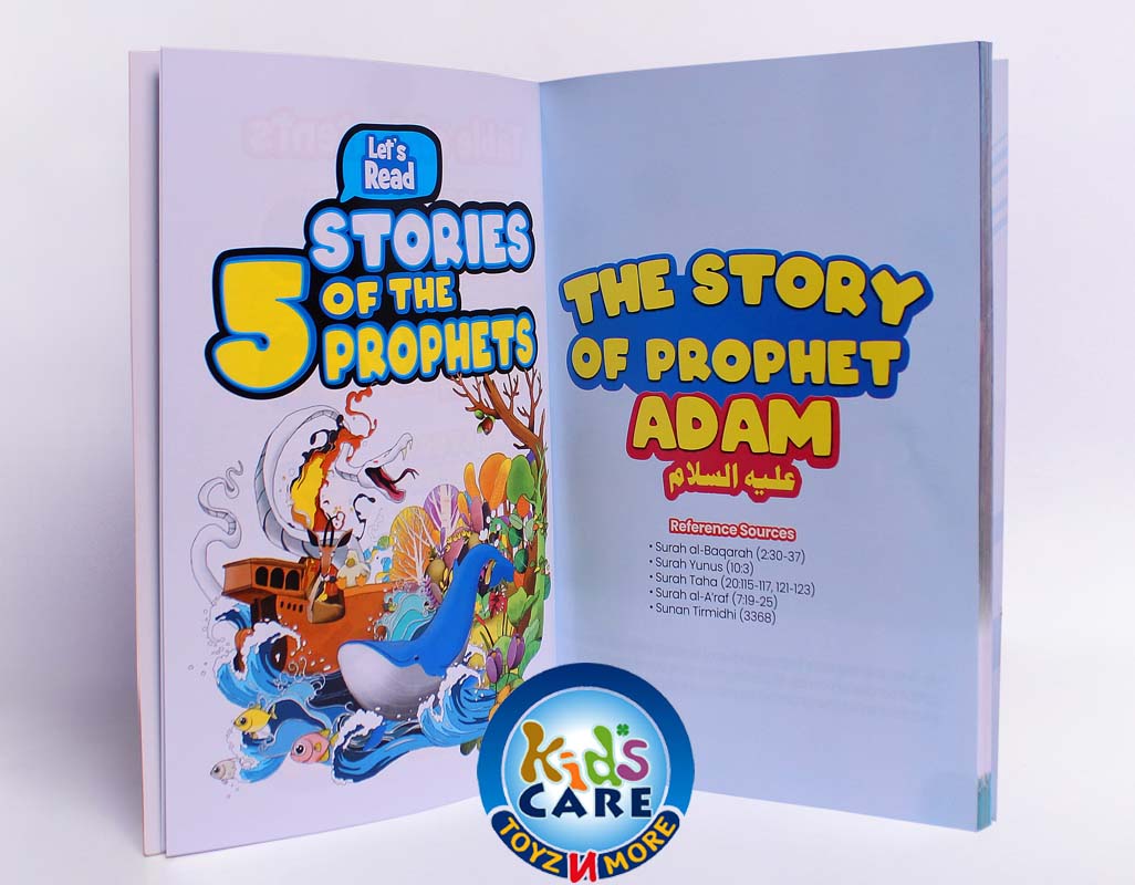 Stories Of The 5 Prophets Islamic Stories Book – Kids Care